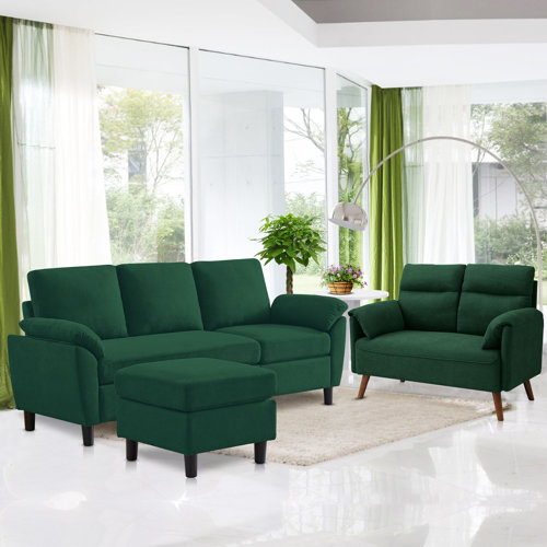 Ebern Designs Sukrit 3 - Piece Living Room Set | Wayfair